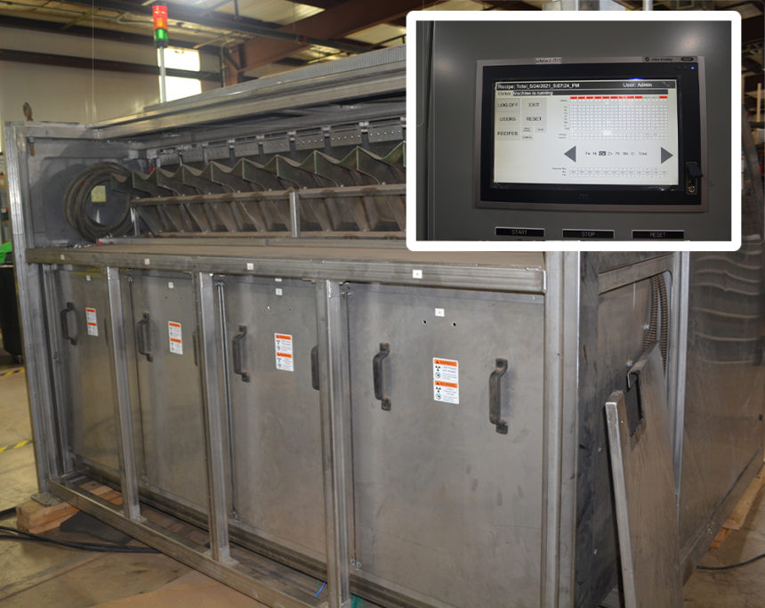 ID System for XRF Metal Sorting Machine | OSCO Controls