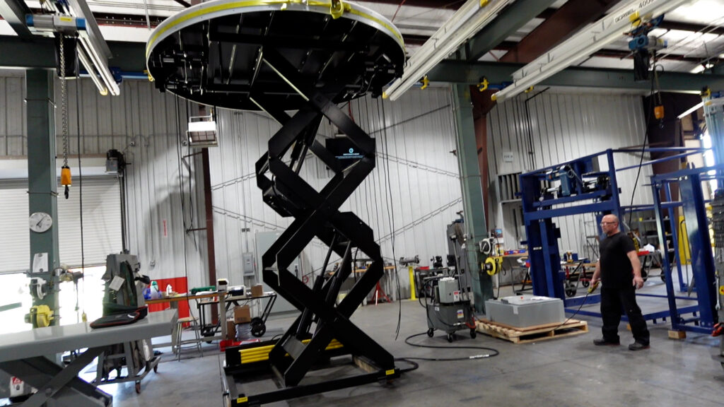 Precision Control System for Aerospace Engine Lift | OSCO Controls